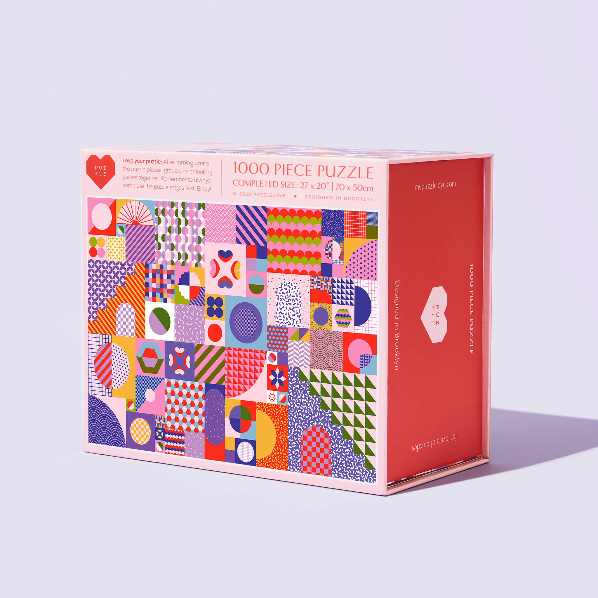 Tessellate - 1000 Piece Puzzle – PUZZLELOVE